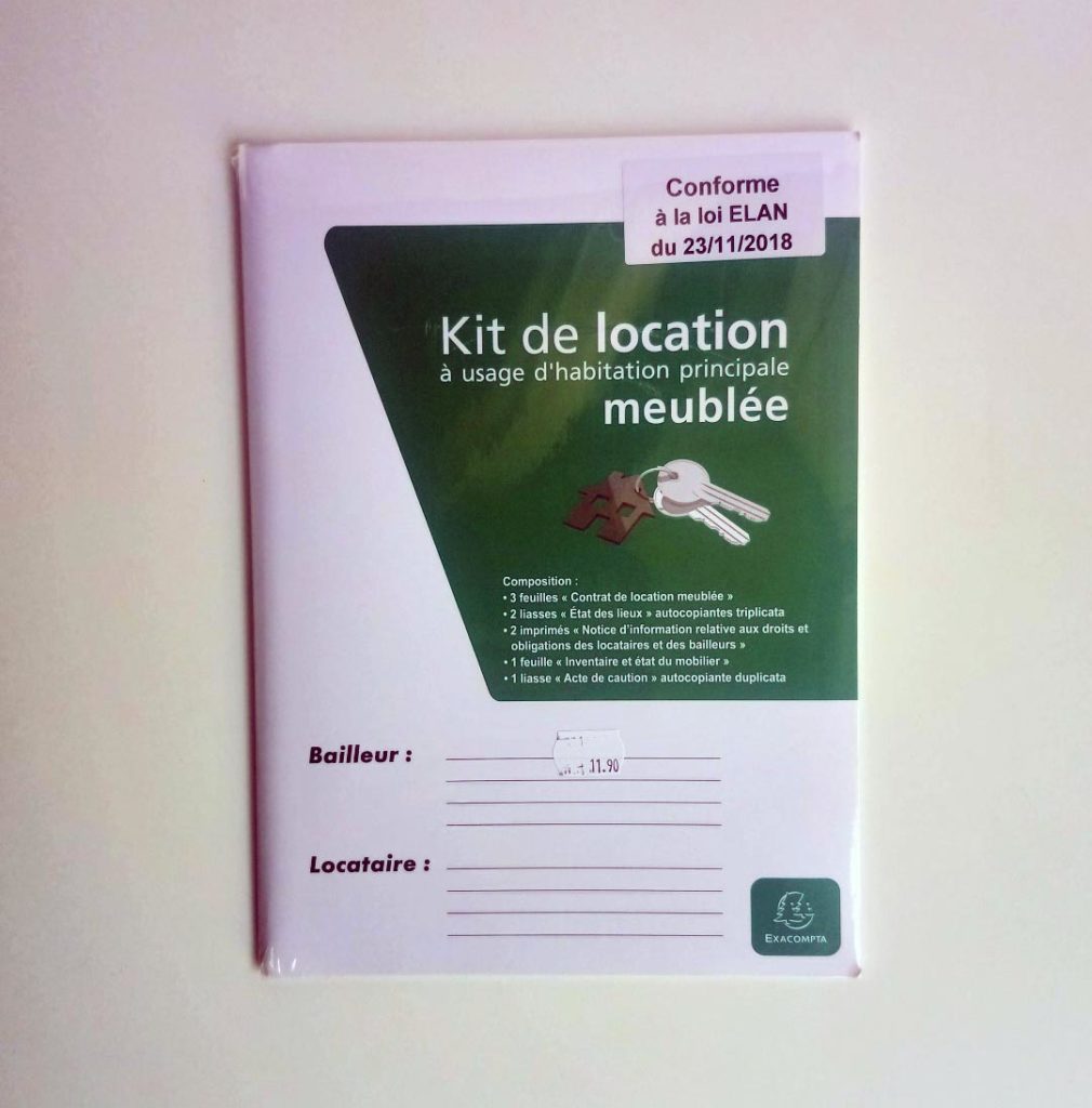 Kit de location d'un bien meublé dans un magasin sur Toulouse boutiques