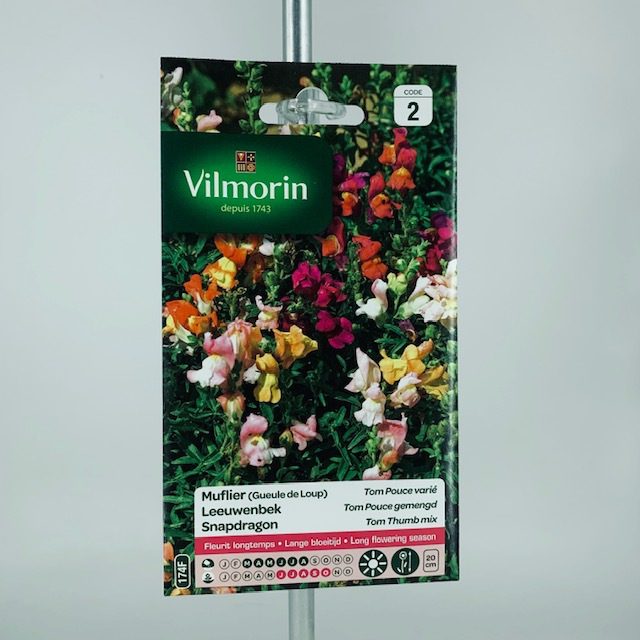Muflier varié graine - Graines Vilmorin dans un magasin sur Toulouse ...